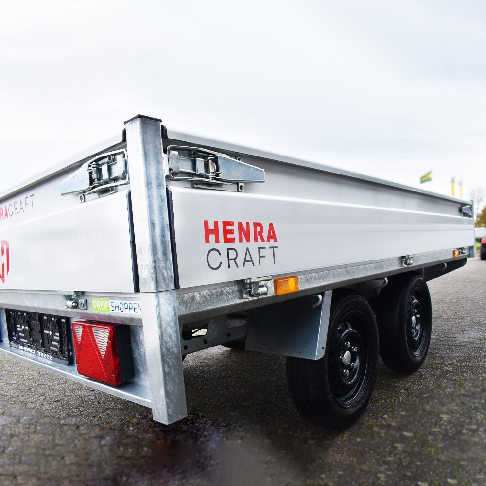Henra Boogietrailer 750 kg | Køb på Prof-Shoppen.dk